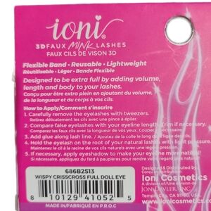 IONI | Makeup | 28 Ioni Wispy Crisscross Full Doll Eye Mood Back To ...